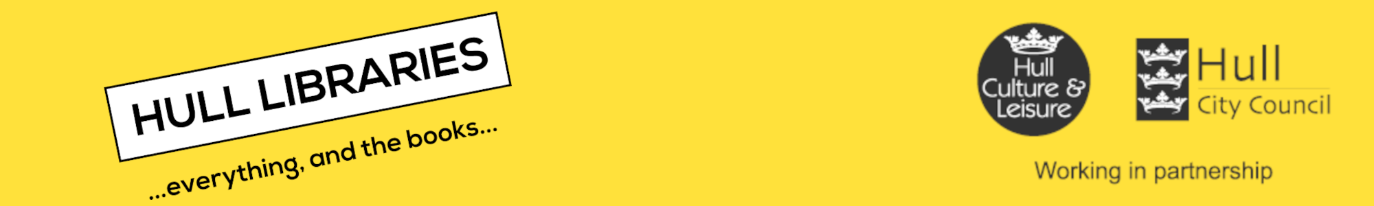 Hull City Council - Sign up for the latest updates from Hull Libraries